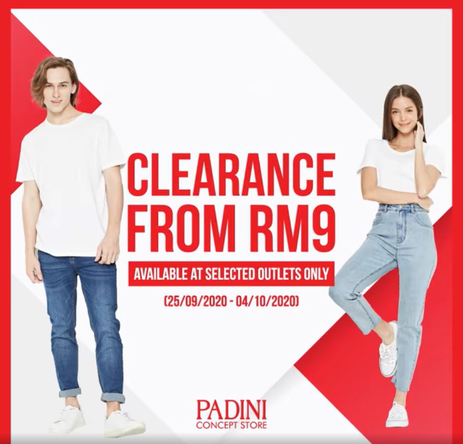 Padini Tengah Buat 'Clearance Sale' Sekarang Ni, Harga Baju Serendah ...