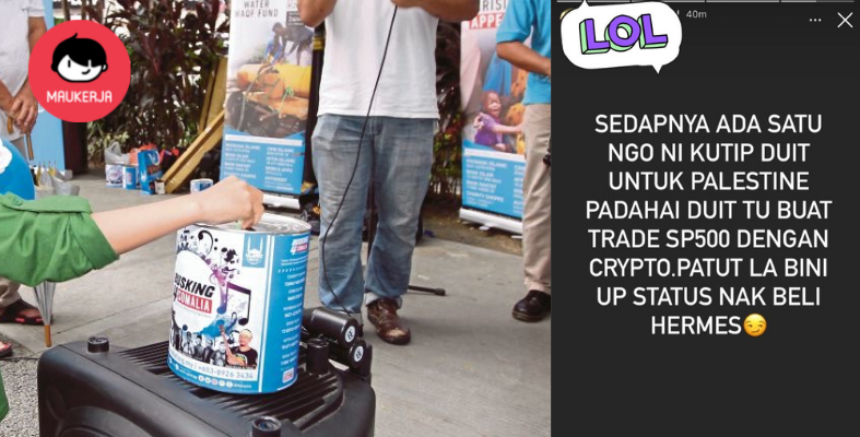 Kaut Minima RM30K Dari Jumlah Derma, Pendedahan Cara NGO Kutip Derma ...