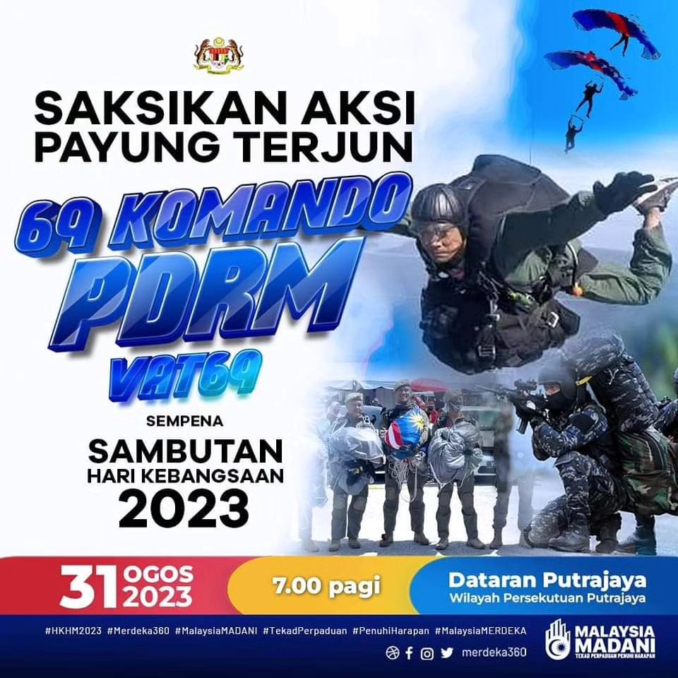 Lokasi Sambutan Hari Kebangsaan & Ambang Merdeka 2023 Yang Patut Anda Tahu