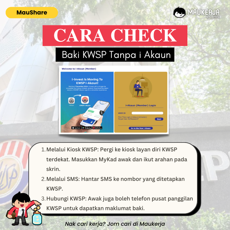 Semak Penyata KWSP Melalui IC: Ikut Cara Ni, Confirm Jadi!