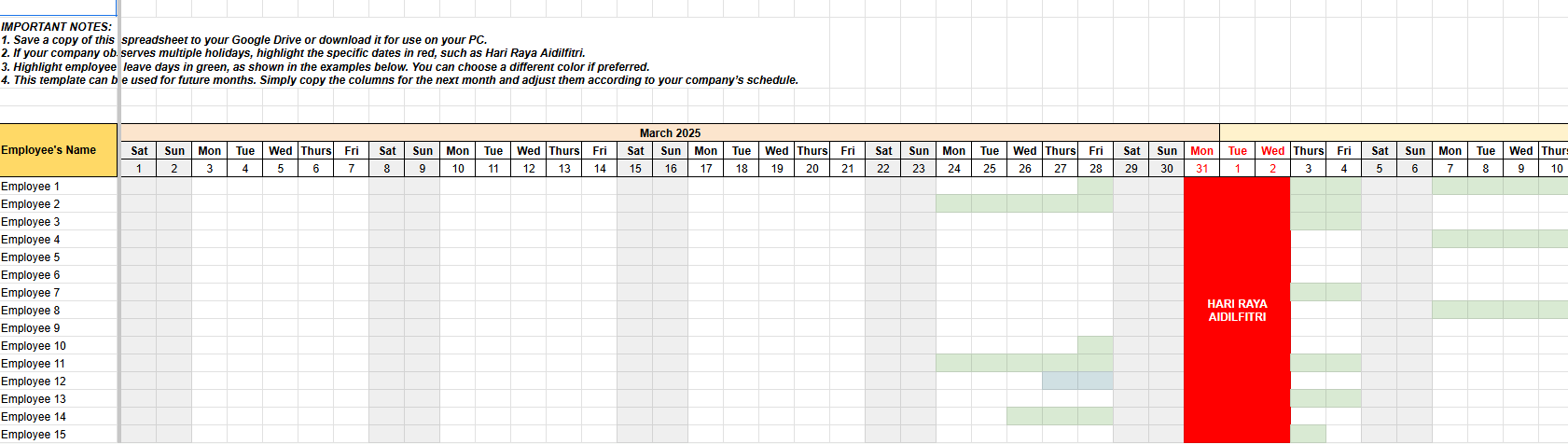Hari Raya Aidilfitri 2025 di Malaysia: Tarikh Cuti, Kelayakan Cuti ...