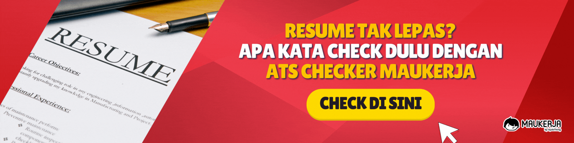 ATS Resume Checker: Cara Paling Senang Nak Tahu Resume Lulus Ke Tak