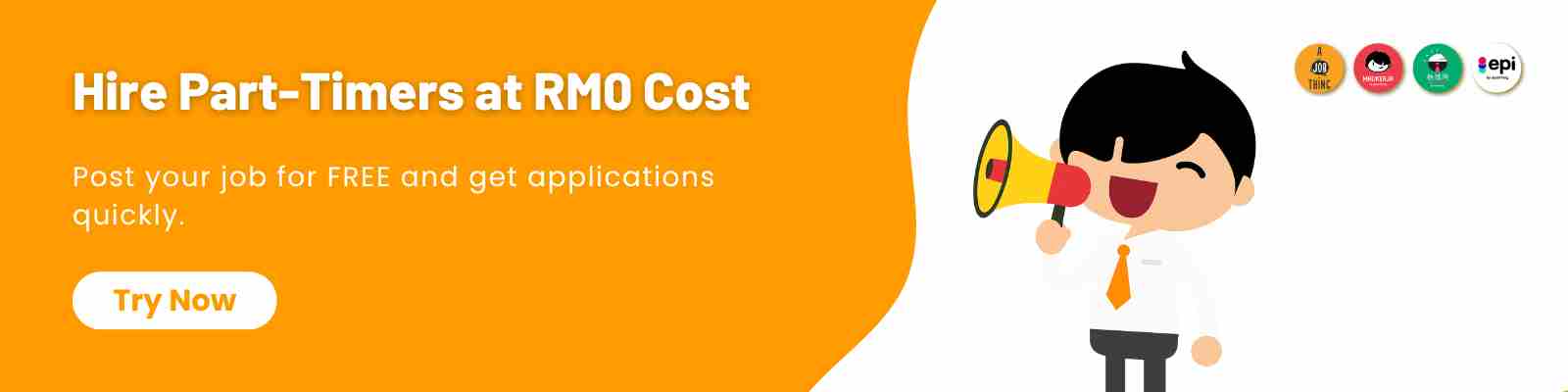 Post Free Part Time Job Ads on Maukerja by AJobThing